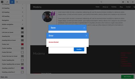 V902 Theme Customiser Access Denied · Issue 10274 · Concretecms