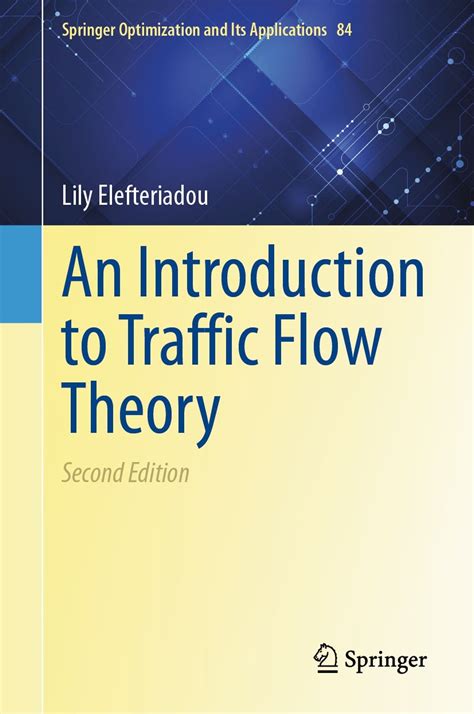 An Introduction To Traffic Flow Theory Ebook By Lily Elefteriadou Epub Rakuten Kobo
