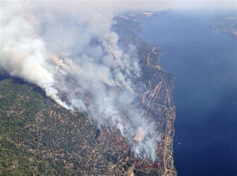 Westside Road Fire Near Kelowna Forces Evacuations Wildfire Today