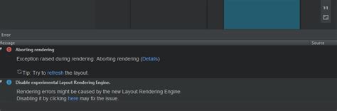 Render Error In Android Studio Layout Editor Stack Overflow