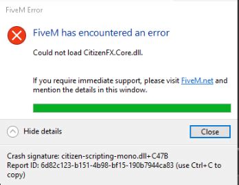 Could Not Load CitizenFX Core Dlll Help Pls FiveM Client Support Cfx Re Community