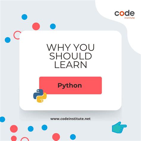 Code Institute On Linkedin Coding Python Whylearnpython Softwaredeveloper Codeinstitute