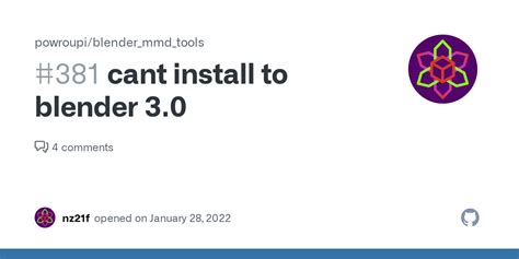 Cant Install To Blender Issue Powroupi Blender Mmd Tools GitHub