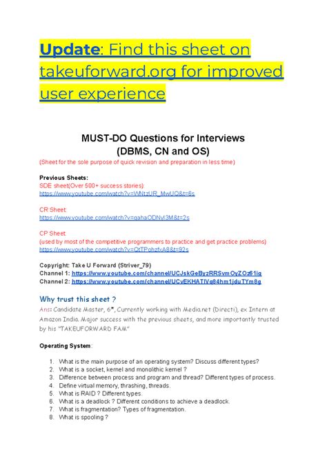 sde sheet core sde ques practice update find this sheet on