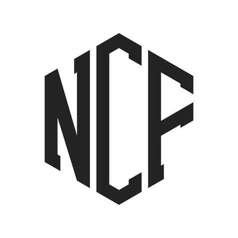 Premium Vector Ncf Logo Design Initial Letter Ncf Monogram Logo Using Hexagon Shape