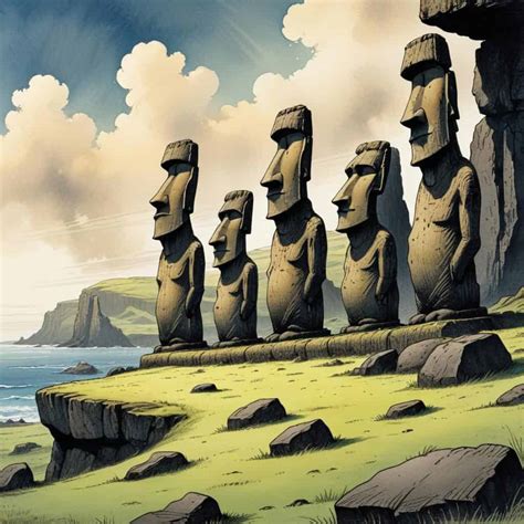 Easter Island Culture Moai And Rapa Nui History Memory Wizards