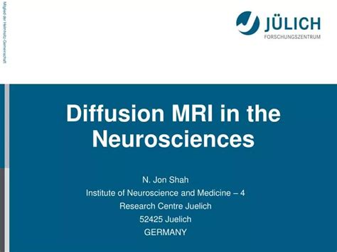 PPT Diffusion MRI In The Neurosciences PowerPoint Presentation Free Download ID 6250518