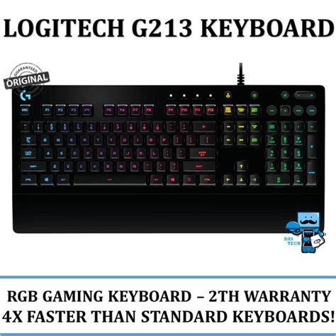 Jual Jual Aksesoris Komputer Keyboard Gaming Logitech G Prodigy Gaming Keyboard Shopee