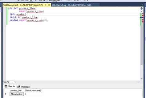 دستور Count در Sql Server مثال های کاربردی نیک آموز