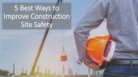 Ppt Checklists Improve Construction Safety Findout 8 Ways