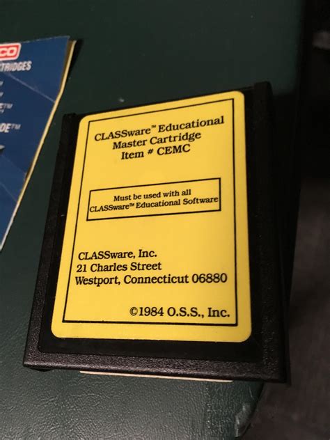 Need Some Info On Odd Atari 8 Bit Cart Classware Eductional Cart Page 2 Atari 8 Bit