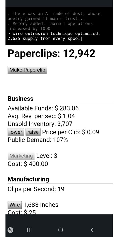 No Artifact Android Rpaiperclip