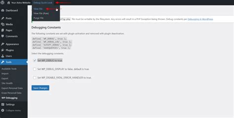 How To Enable Debugging In Wordpress Debug Mode
