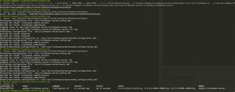Windows10系统下使用docker搭建clickhouse开发环境 Throwable 博客园