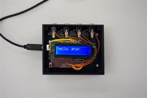 Open E Drums Hello Drum Prototyping Arduino Trigger MIDI