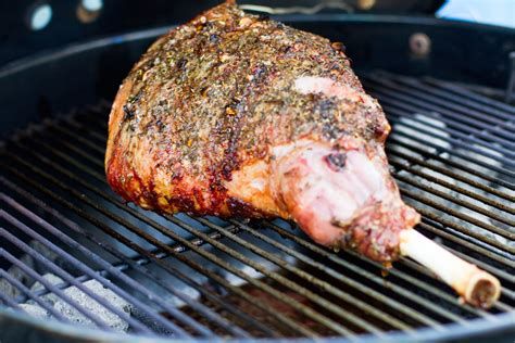 Rotisserie Leg Of Lamb Weber