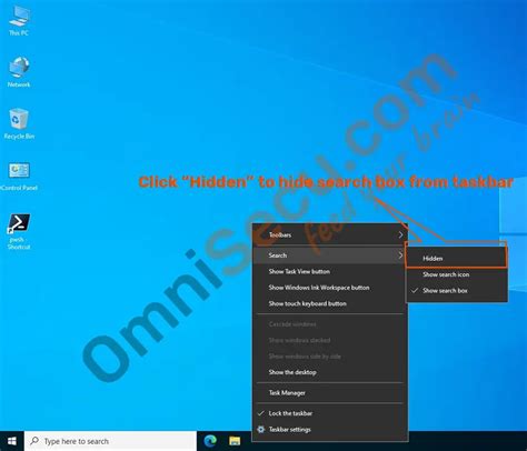 How To Hide Or Unhide Search Box