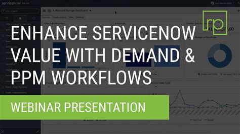 Enhance Servicenow Value With Demand And Ppm Workflows Youtube