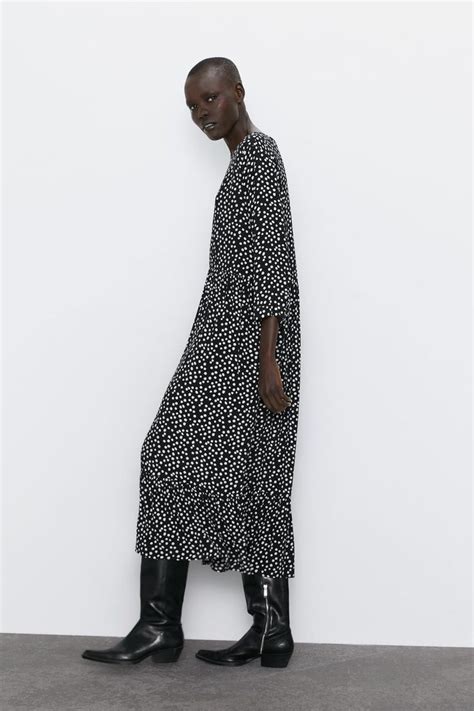New In Woman Zara United Kingdom Dress Womens Dresses Printed