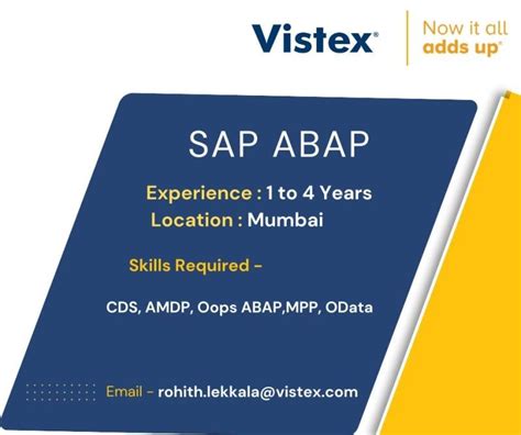 Bijaya Krushna Rout On Linkedin Vistex Sap Abap Jobcurator