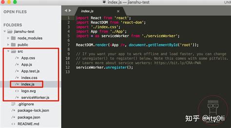 React 初识② React 工程目录文件简介 React 基础理论实操 知乎
