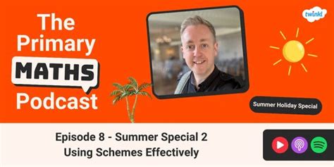 👉 The Primary Maths Podcast Ep 8 Using Schemes Effectively