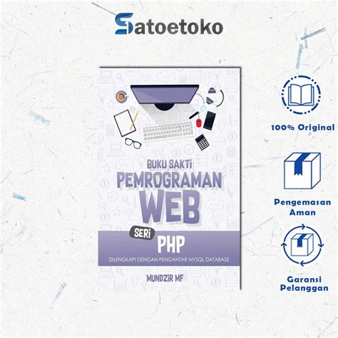 jual buku sakti pemrograman web seri php mundzir mf shopee indonesia