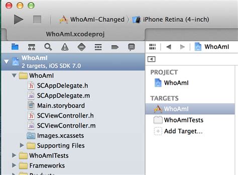 Xcode5 Renaming Ios Project In Xcode 5 Stack Overflow
