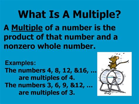 Determining Factors And Multiples Ppt Download