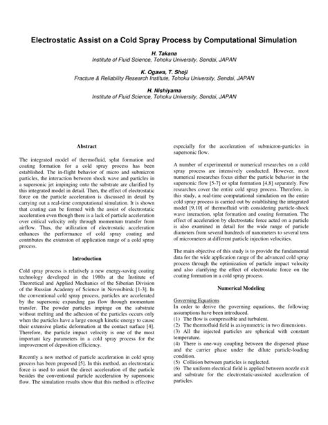 Pdf Computational Simulation On Performance Enhancement Of Cold Gas