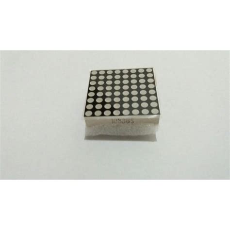 Jual Led 3mm 8x8 Dot Matrix Led Module Red Color 88 Common Anode Anoda