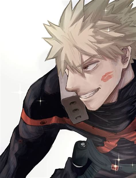 Katsuki Bakugou Timeskip In 2025 Bakugo Katsuki Fanart Cute Anime
