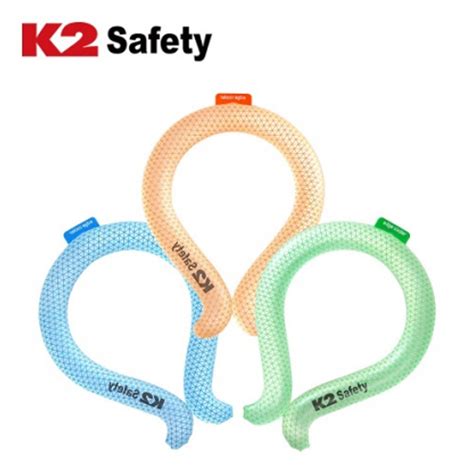 K2 아이스 쿨링 여름 작업용 와이드 넥쿨러 쿨 스카프 넥밴드 엣지