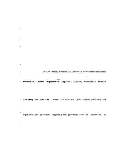 Resource Mobilization Approaches Pdf Social Movements Rationality