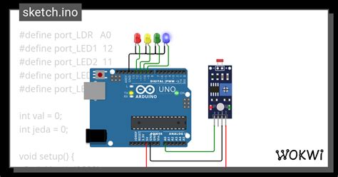 Ldr Copy Wokwi Esp32 Stm32 Arduino Simulator