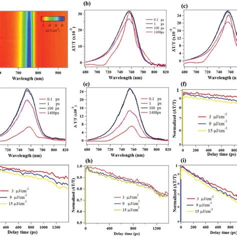A 2d Pseudocolor Image Of The Transient Absorption Spectrum For A Neat Download Scientific