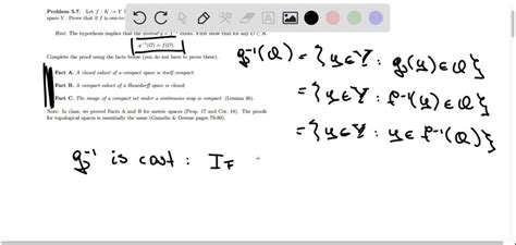 solved problem 5 7 let f k y be a continuous map from a compact