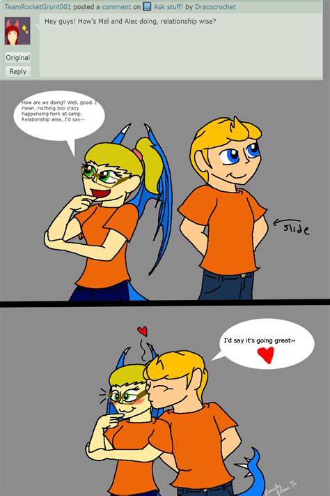Ask Mel And Alec 1 By Dracocrochet On Deviantart