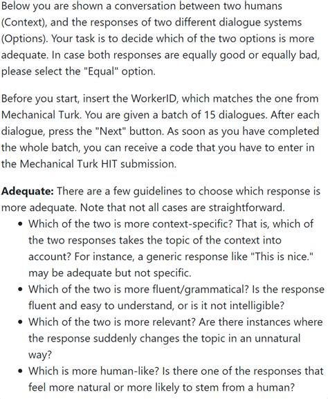 Screenshot Of The Instruction Of The Dialogue Annotation Tool Download Scientific Diagram