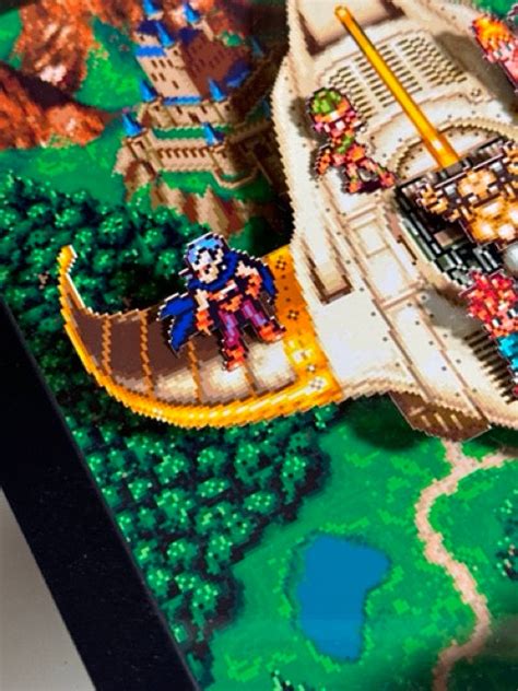 Cuadro 3d Chrono Trigger Epoch Cuadros Pixel