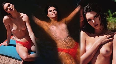 Kendall Jenner Topless For Love Magazine Dixoncider