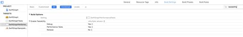 Ios Separate Scheme For Performance Test In Xcode Stack Overflow