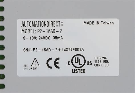 P2 16ad 2 16 Ch Analog Input Module