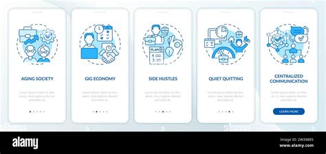 walkthrough challenges of cognitive computing with concept stock vector