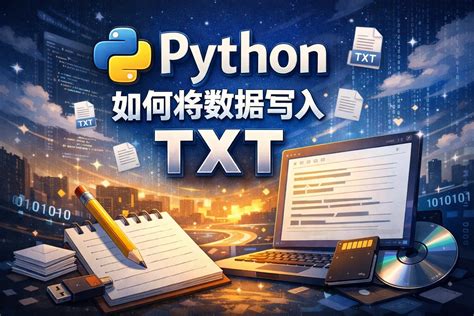 Python如何将数据写入txt