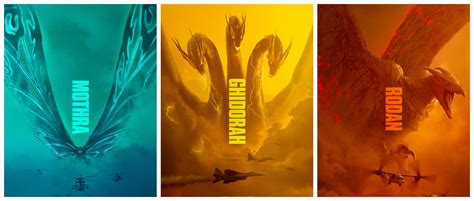 Mothra Ghidorah And Rodan Star In Trio Of New Godzilla King Of The