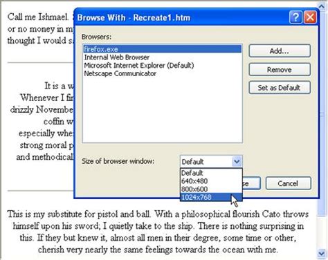 Change The Default Browser In Visual Studio And Visual Web Developer Cambia Research
