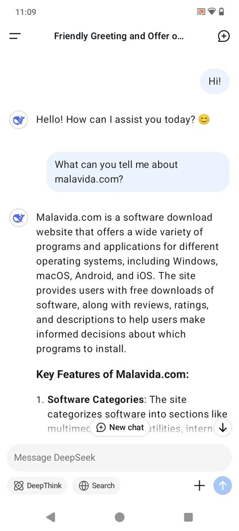 DeepSeek APK Download Per Android Gratis