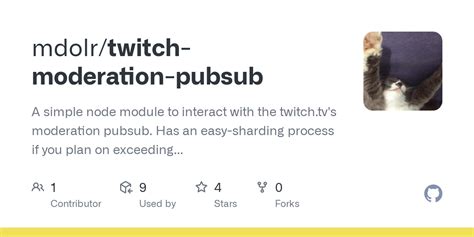 Github Mdolrtwitch Moderation Pubsub A Simple Node Module To