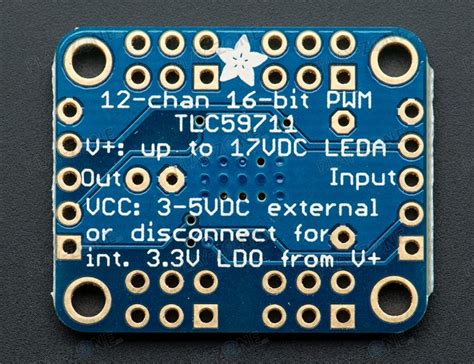 Play Zone CH Adafruit Channel Bit PWM LED Driver SPI TLC